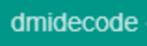 dmidecode 명령으로 하드웨어 정보 확인하기 | SharedIT - IT 지식 공유 네트워크